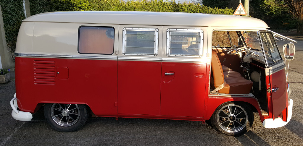 VW Camper Red Side | Wedding Car Hire